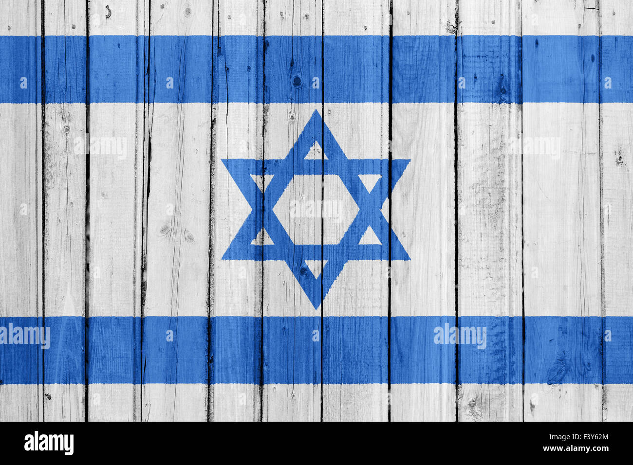 The Israeli flag Stock Photo - Alamy