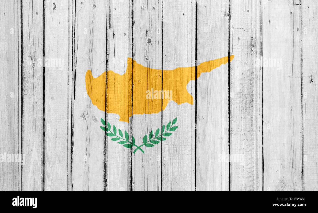 The Cypriot flag Stock Photo - Alamy