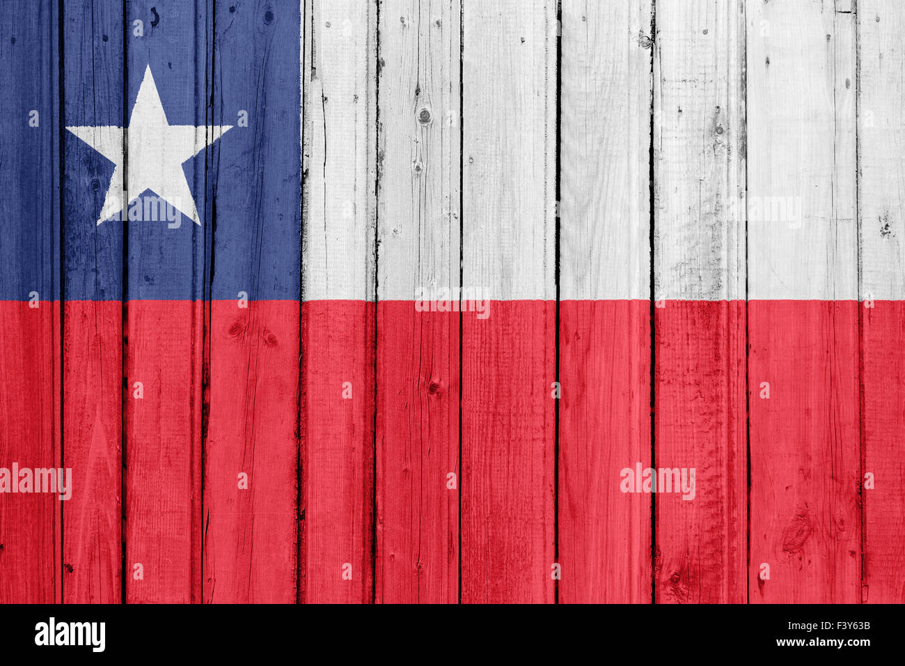 The Chile flag Stock Photo - Alamy