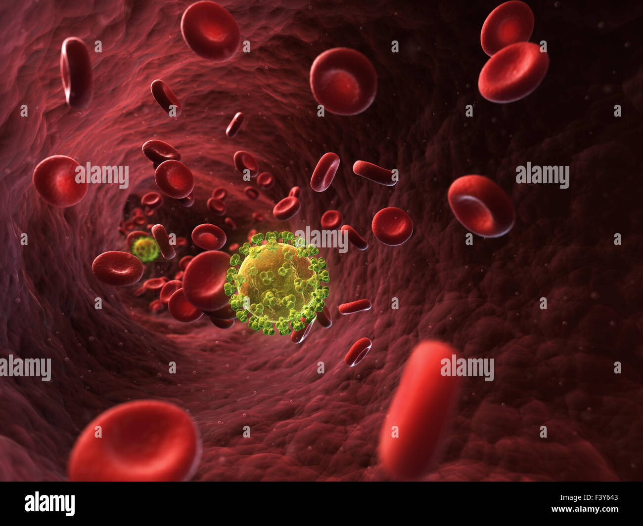 3d rendered illustration - HIV Stock Photo - Alamy