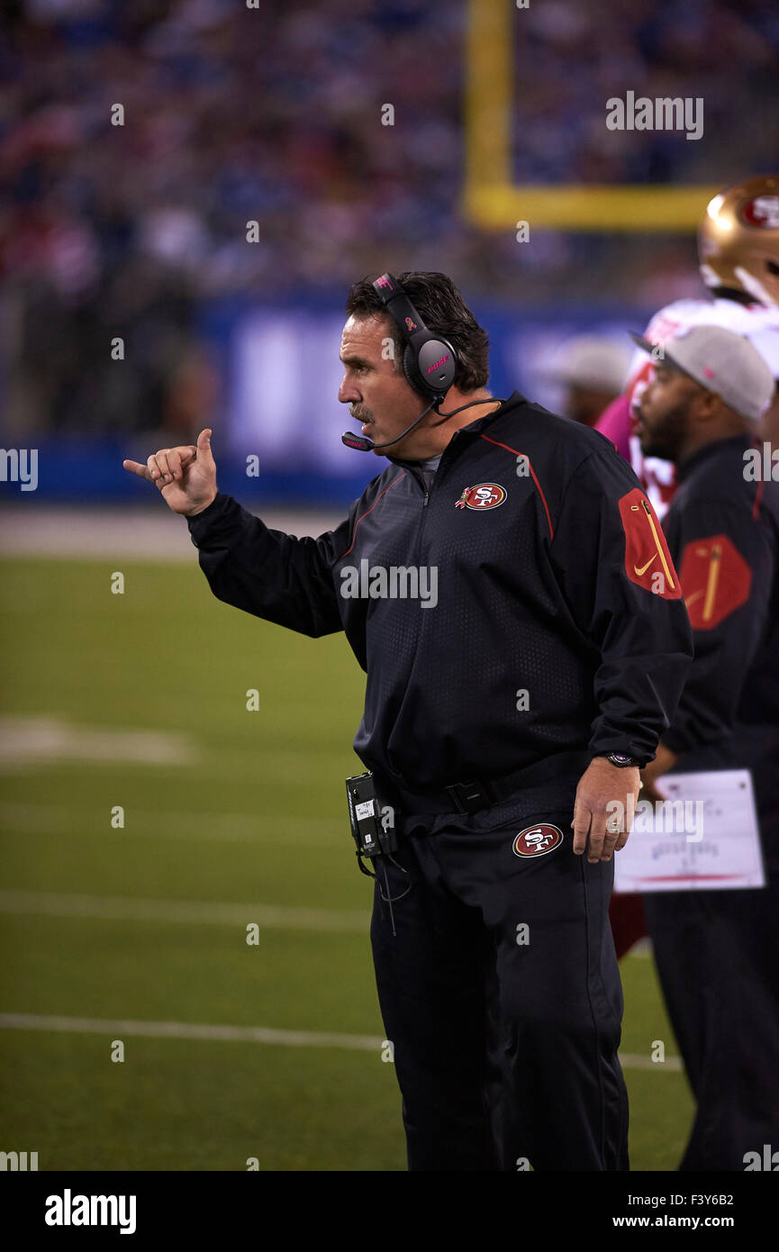 49ers' head coach Jim Tomsula in the first half during NFL action ...