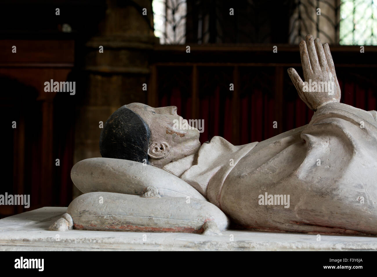 William Sponne tomb detail, St. Lawrence`s Church, Towcester ...