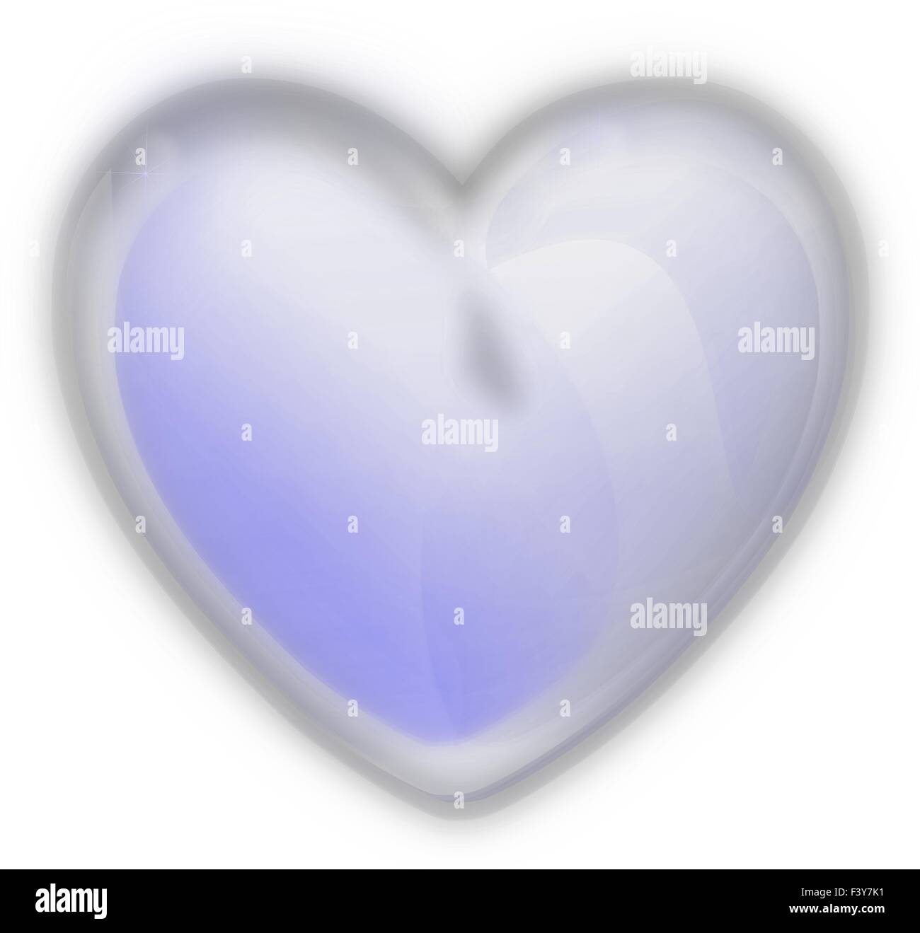 Heart made glass ice hi-res stock photography and images - Alamy