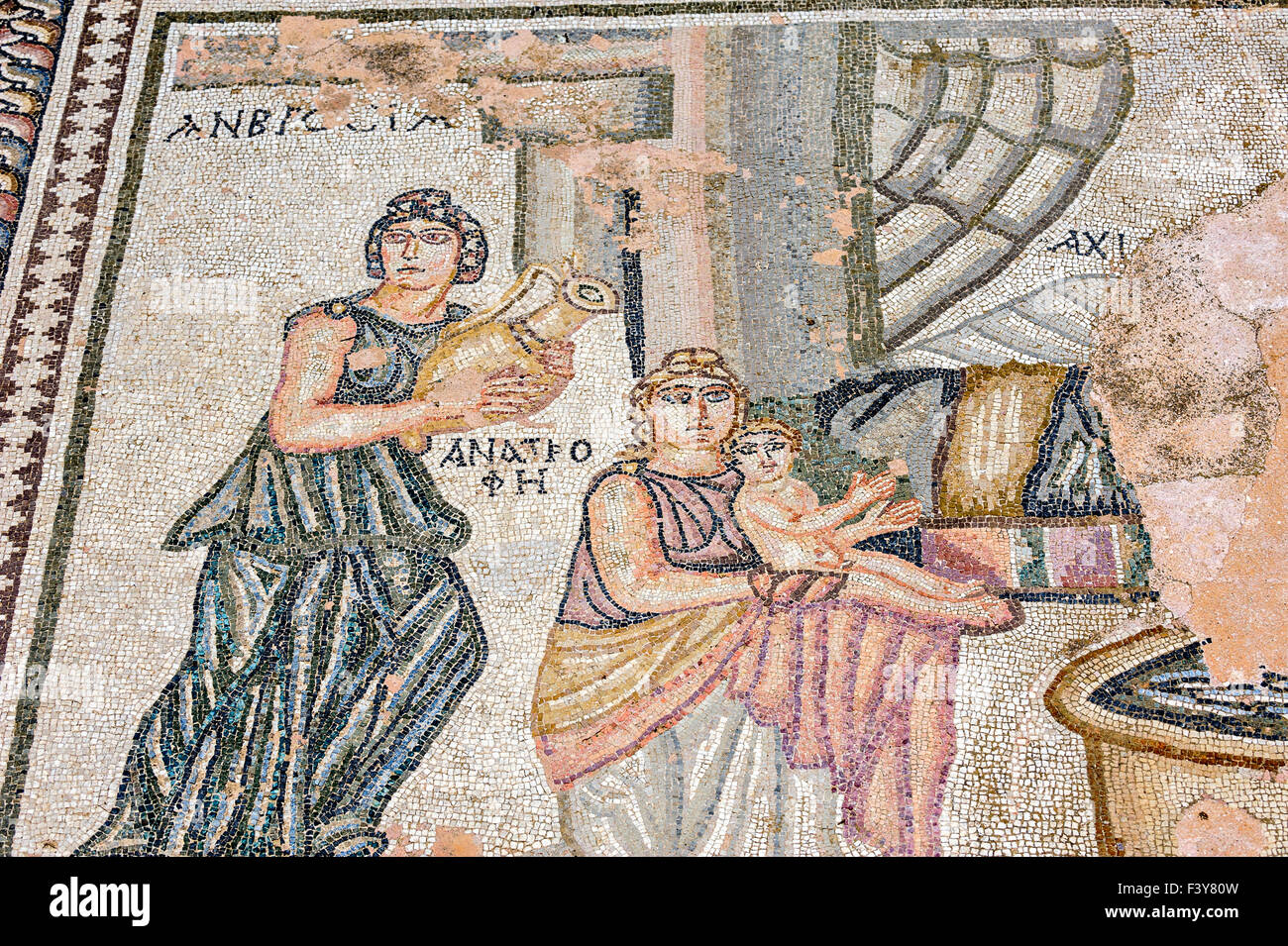 Ancient mosaic hi-res stock photography and images - Alamy
