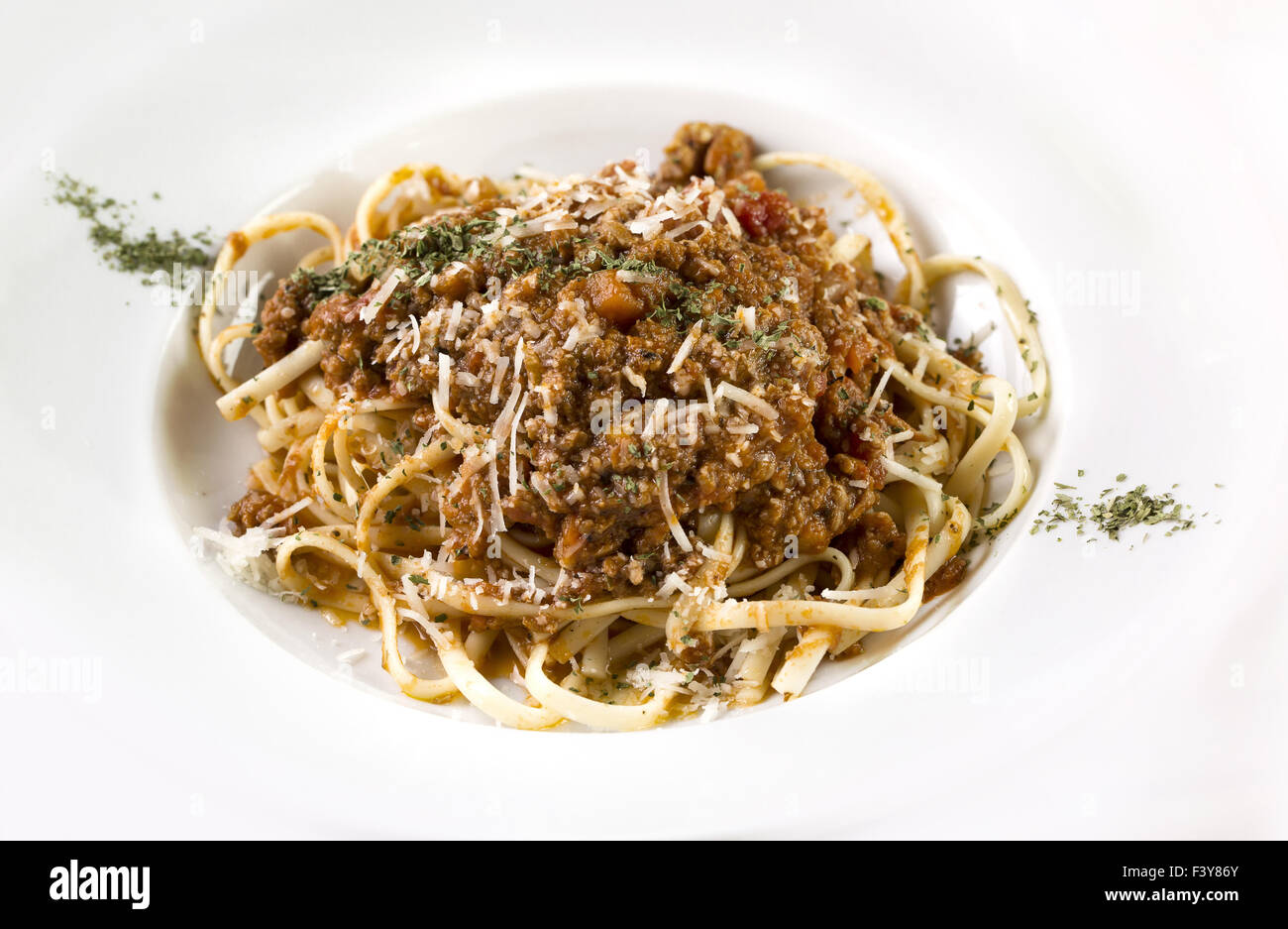 Spaghetti bolognese isolated hi-res stock photography and images - Alamy
