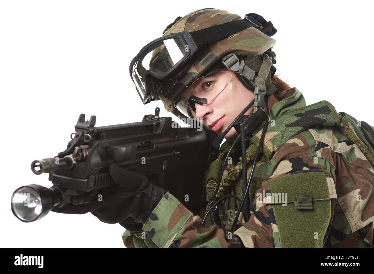 NATO soldier in full gear Stock Photo - Alamy