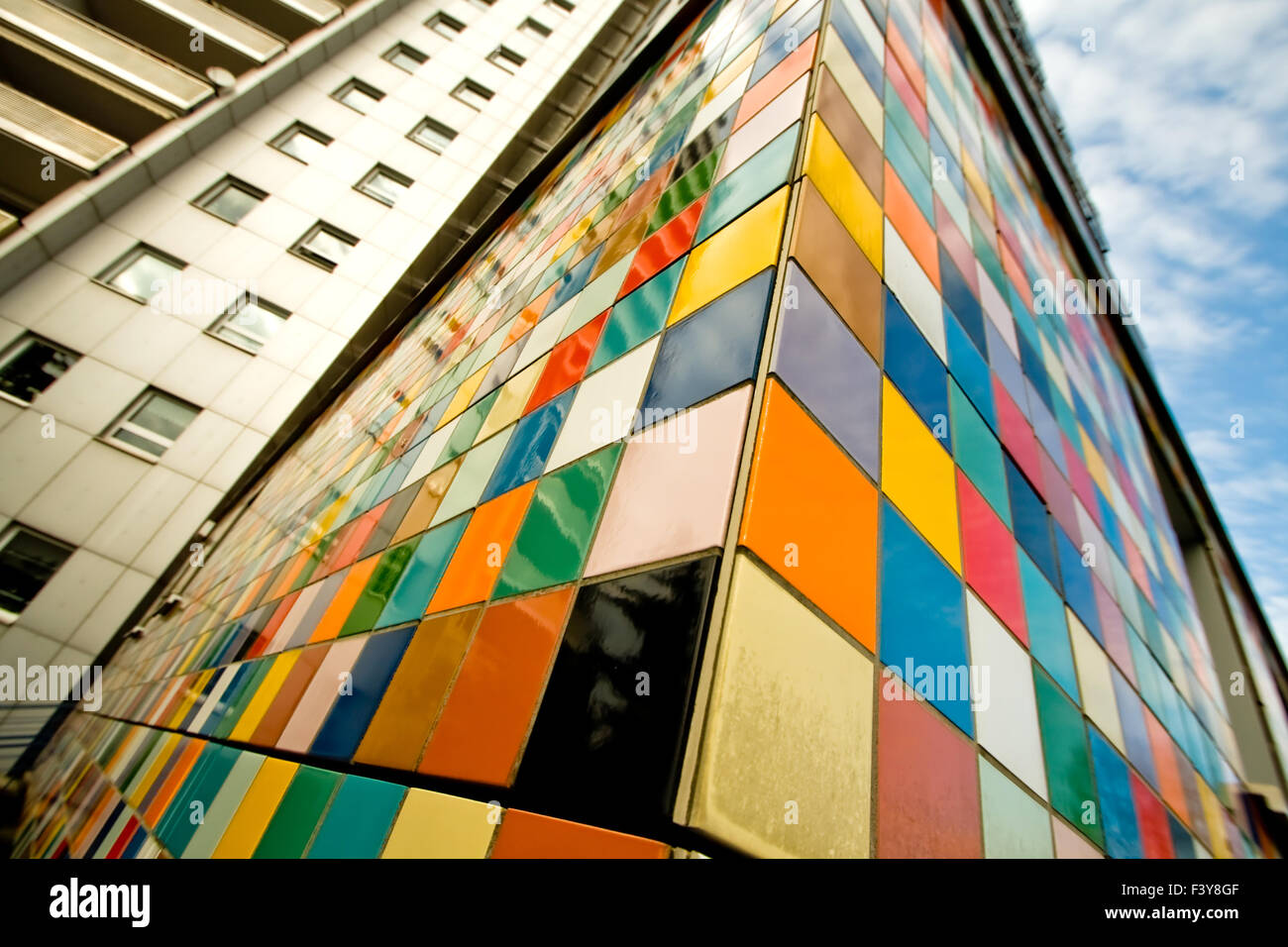 building, mosaic Stock Photo - Alamy