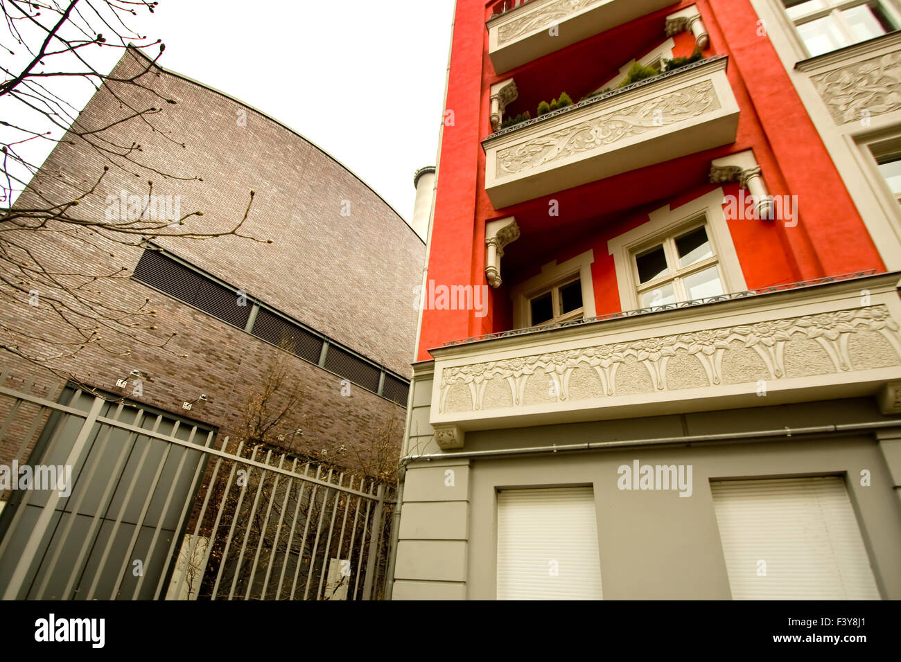 With several buildings hi-res stock photography and images - Alamy