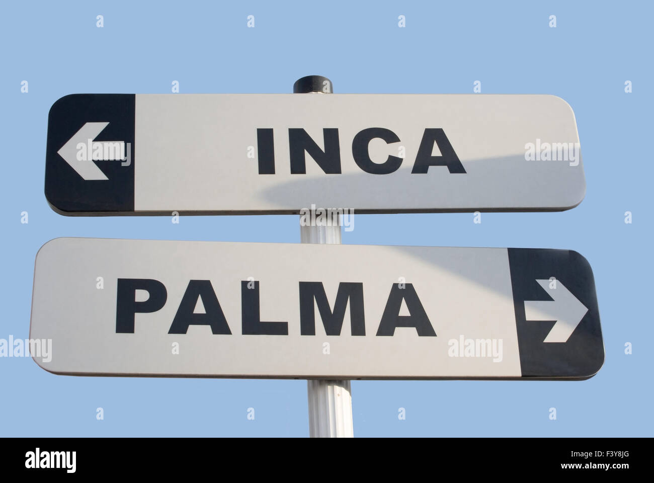Palma road sign majorca spain hi-res stock photography and images - Alamy