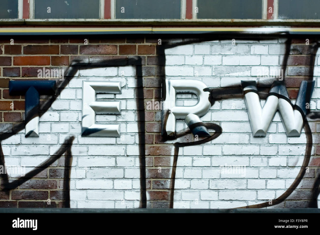 Grafitti letters hi-res stock photography and images - Alamy