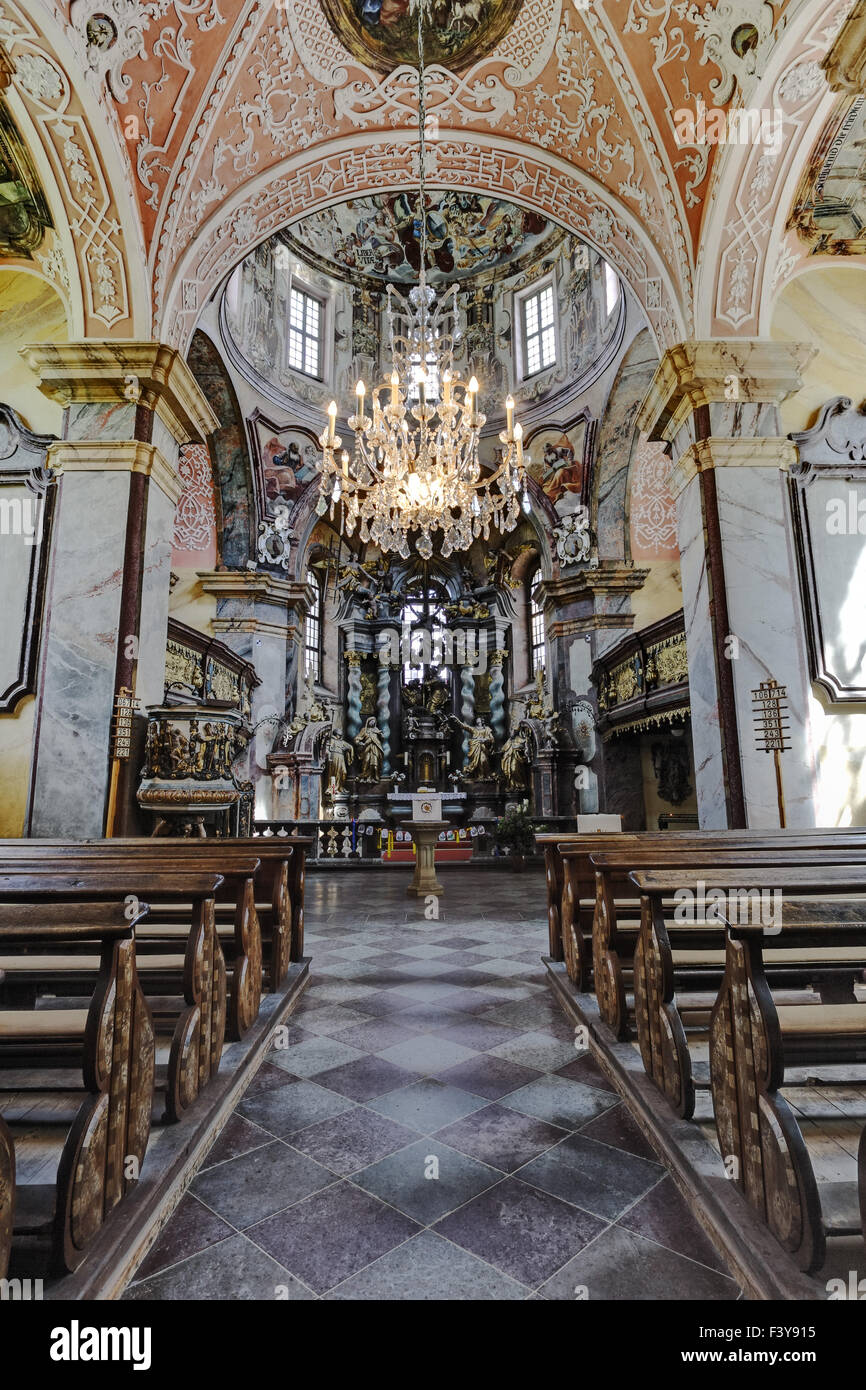Baroque protestant church interior hi-res stock photography and images ...