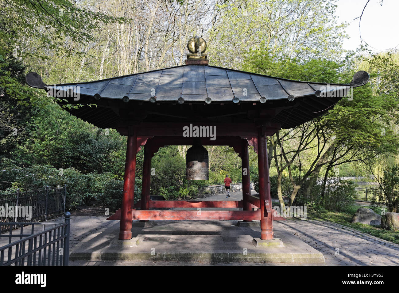 World Peace Bell in Public Park, Berlin Stock Photo - Alamy