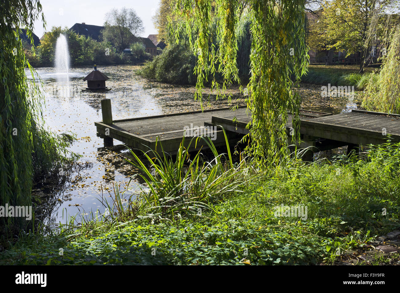 Altendorf Pond, Boizenburg - Elbe, Germany Stock Photo - Alamy