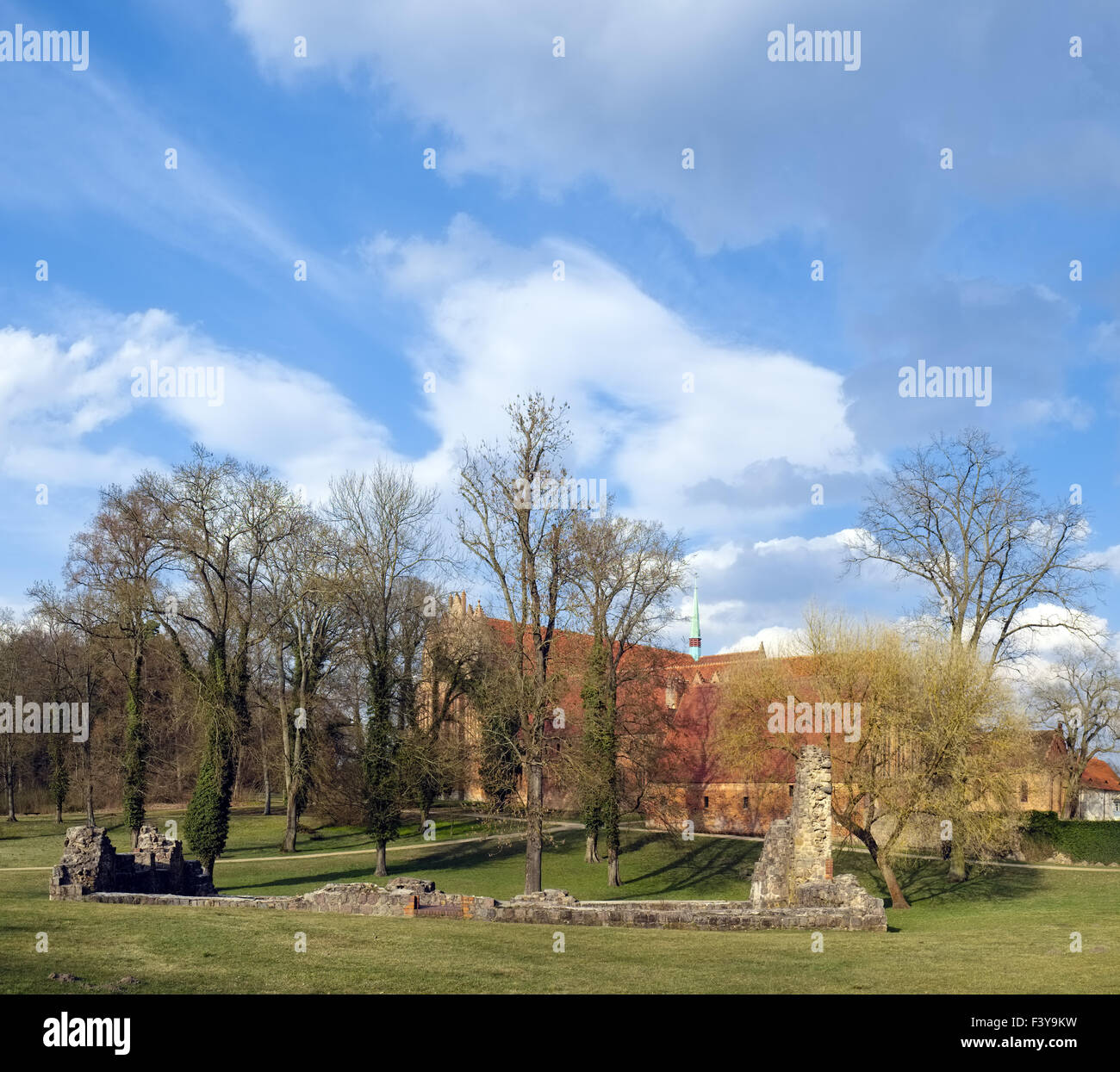 Kloster Chorin Chorin Monastery Germany Stock Photos & Kloster Chorin ...