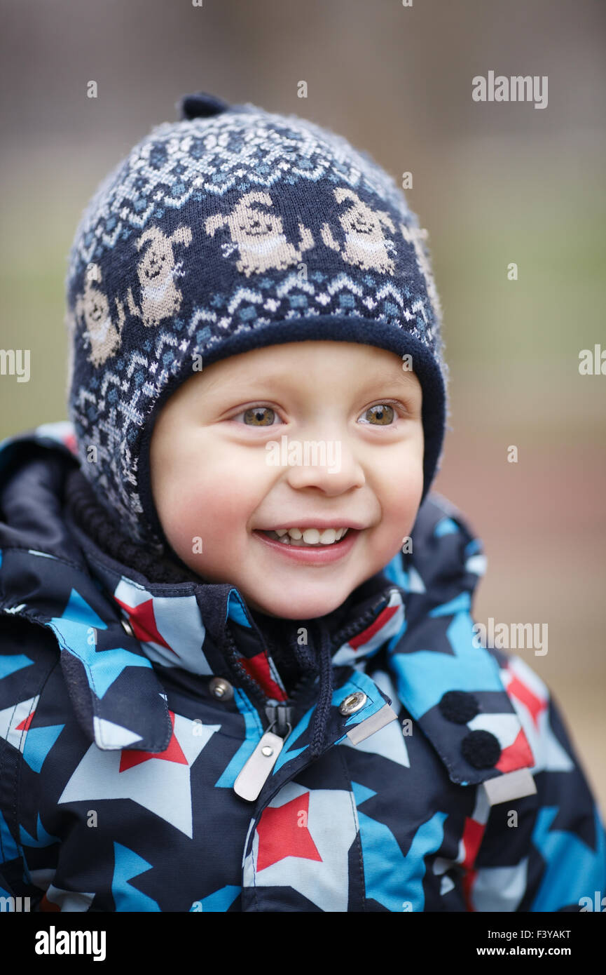 Cute happy little boy Stock Photo - Alamy
