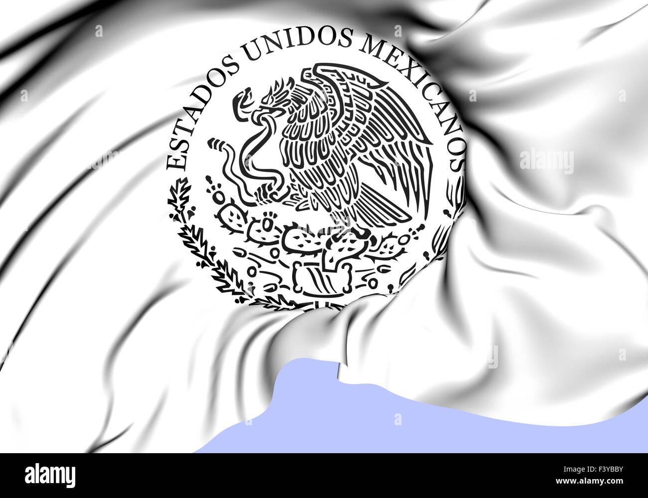 Federal Government of Mexico Seal. Close Up Stock Photo - Alamy