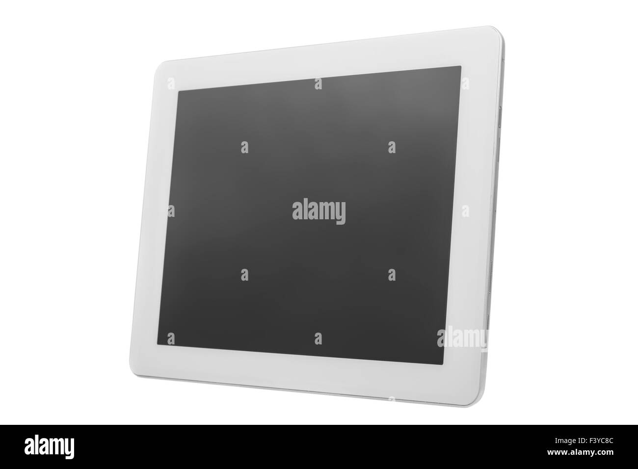 Modern white tablet pc Stock Photo - Alamy
