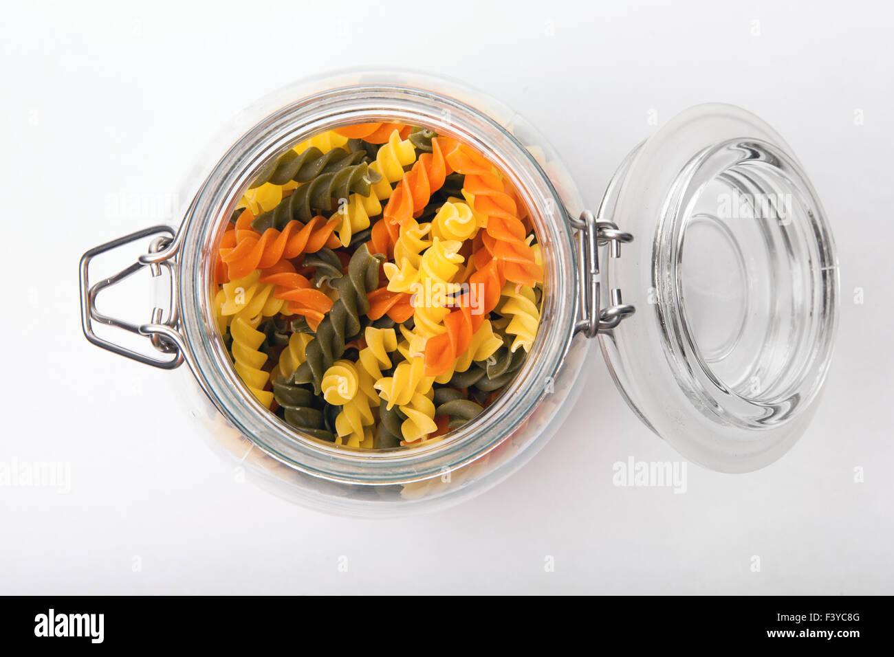 Pasta in a jar Stock Photo - Alamy