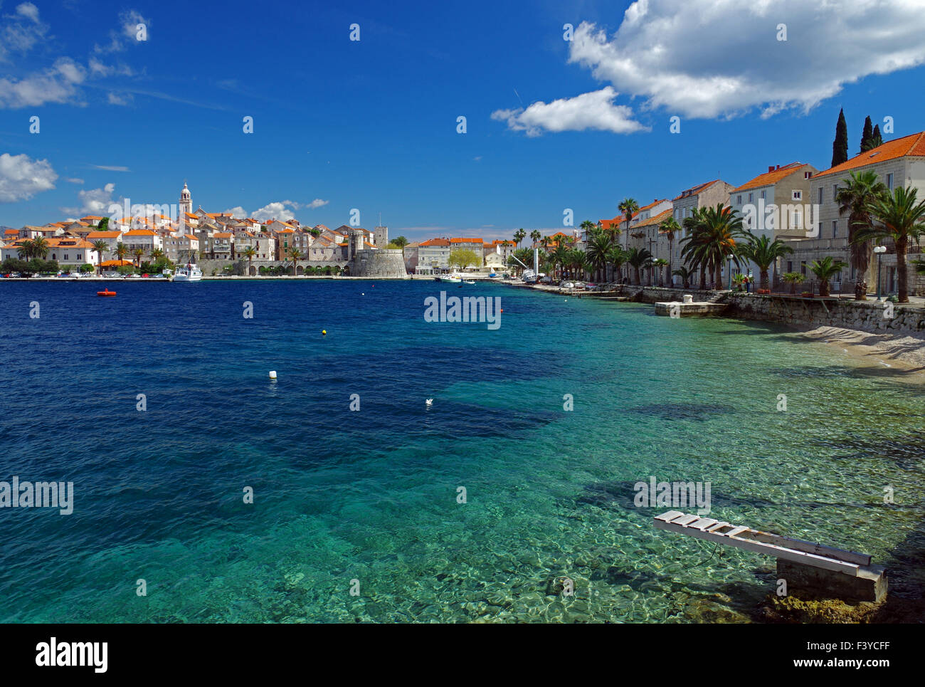 Korcula croatia bike hi-res stock photography and images - Alamy