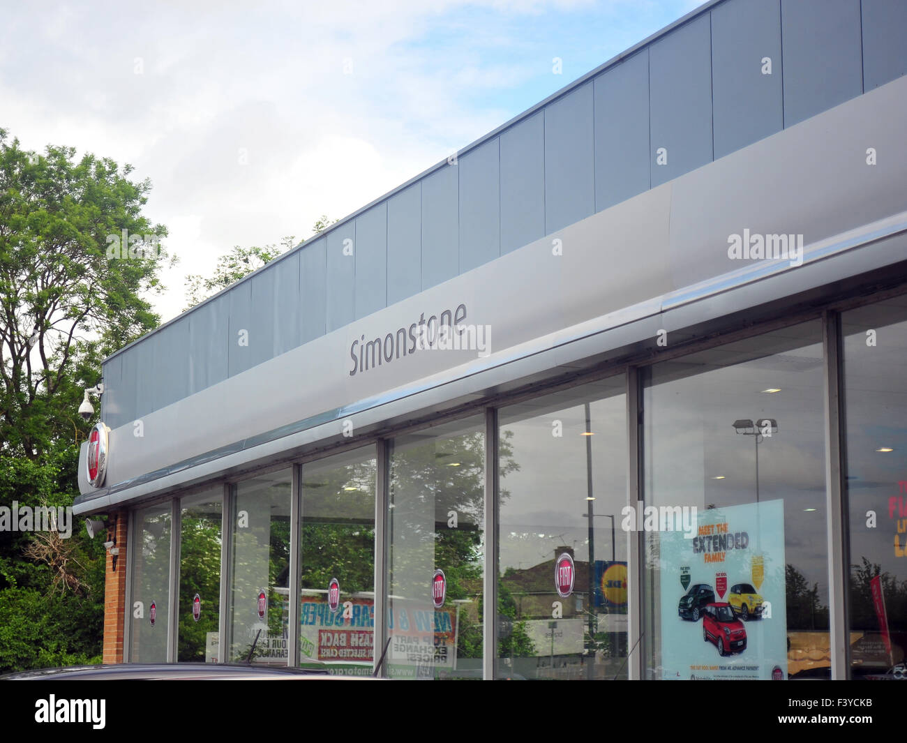 The exterior of the Simonstone Motor Group car dealership in Bristol ...