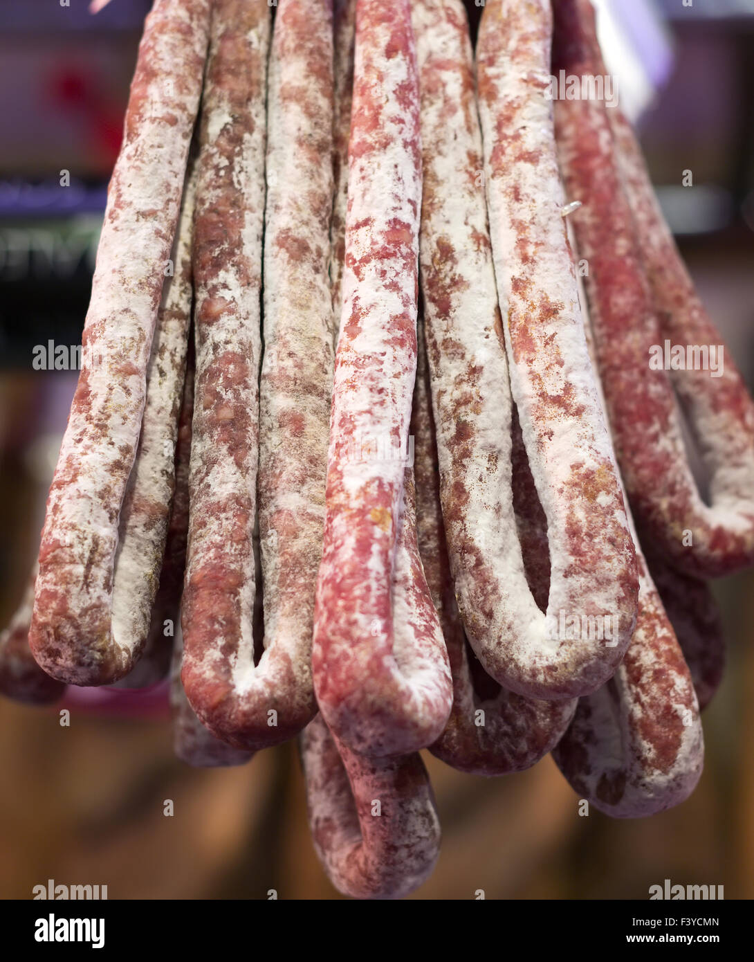 String sausage hi-res stock photography and images - Alamy