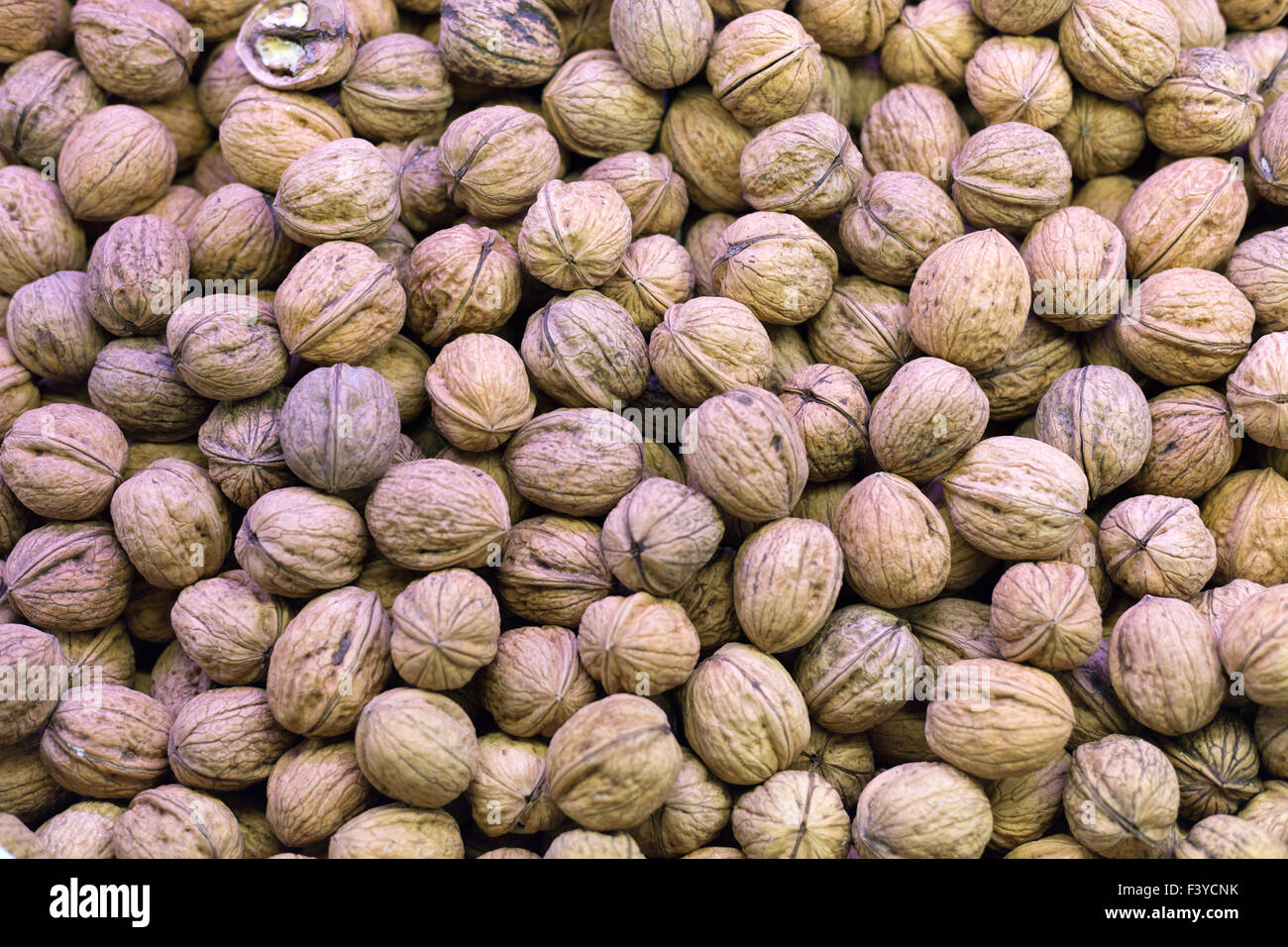 Background of walnuts Stock Photo - Alamy