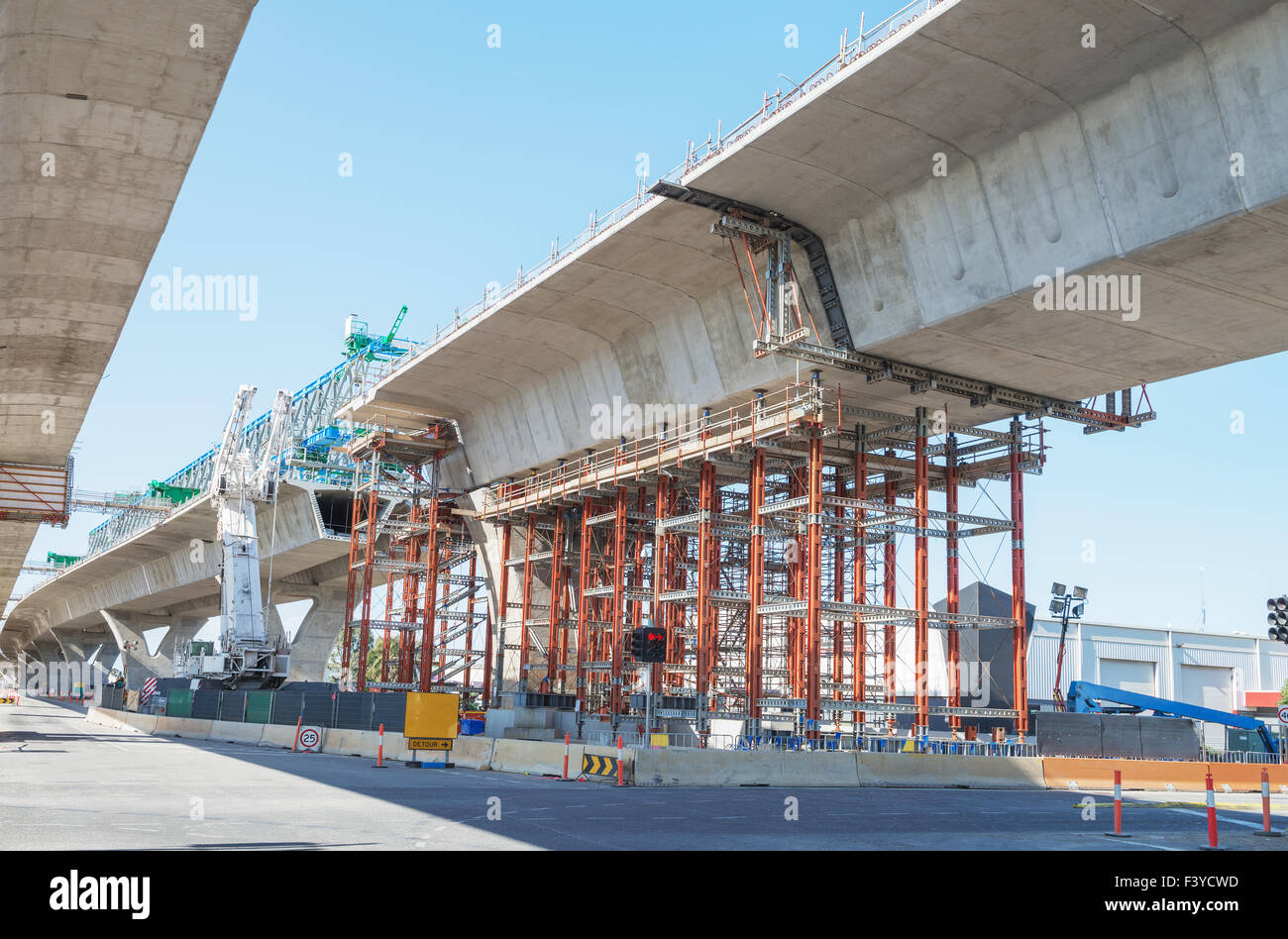 road under reconstruction Stock Photo - Alamy