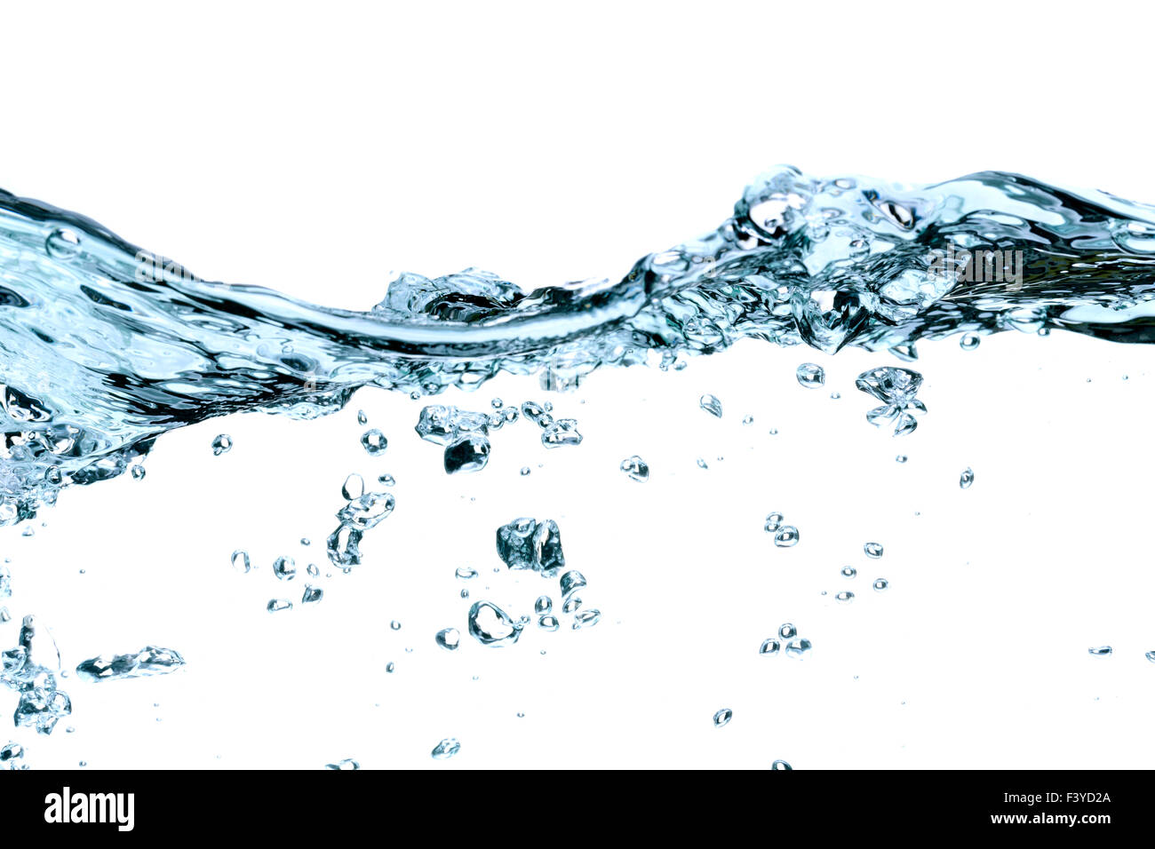 Water waves and splashes Stock Photo - Alamy