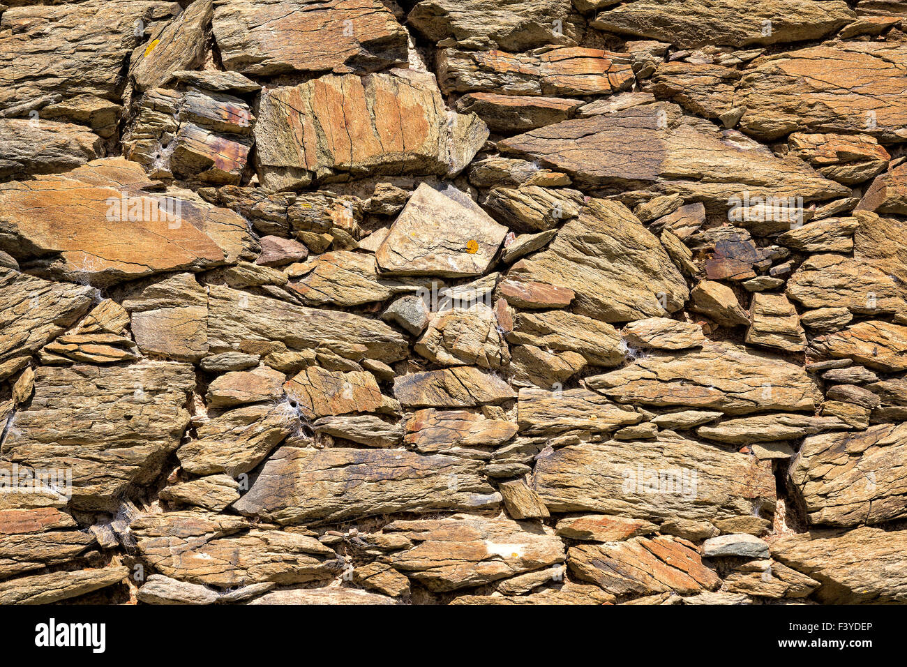 Pattern of Old Stone Wall Surface Stock Photo - Alamy