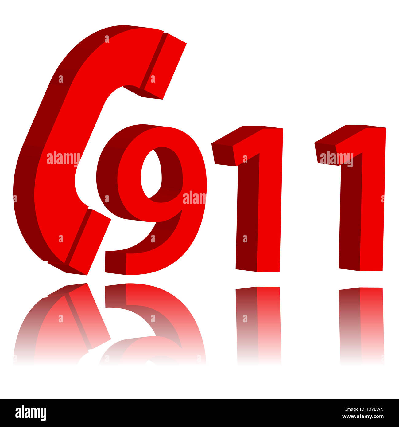 911 emergency symbol Stock Photo - Alamy
