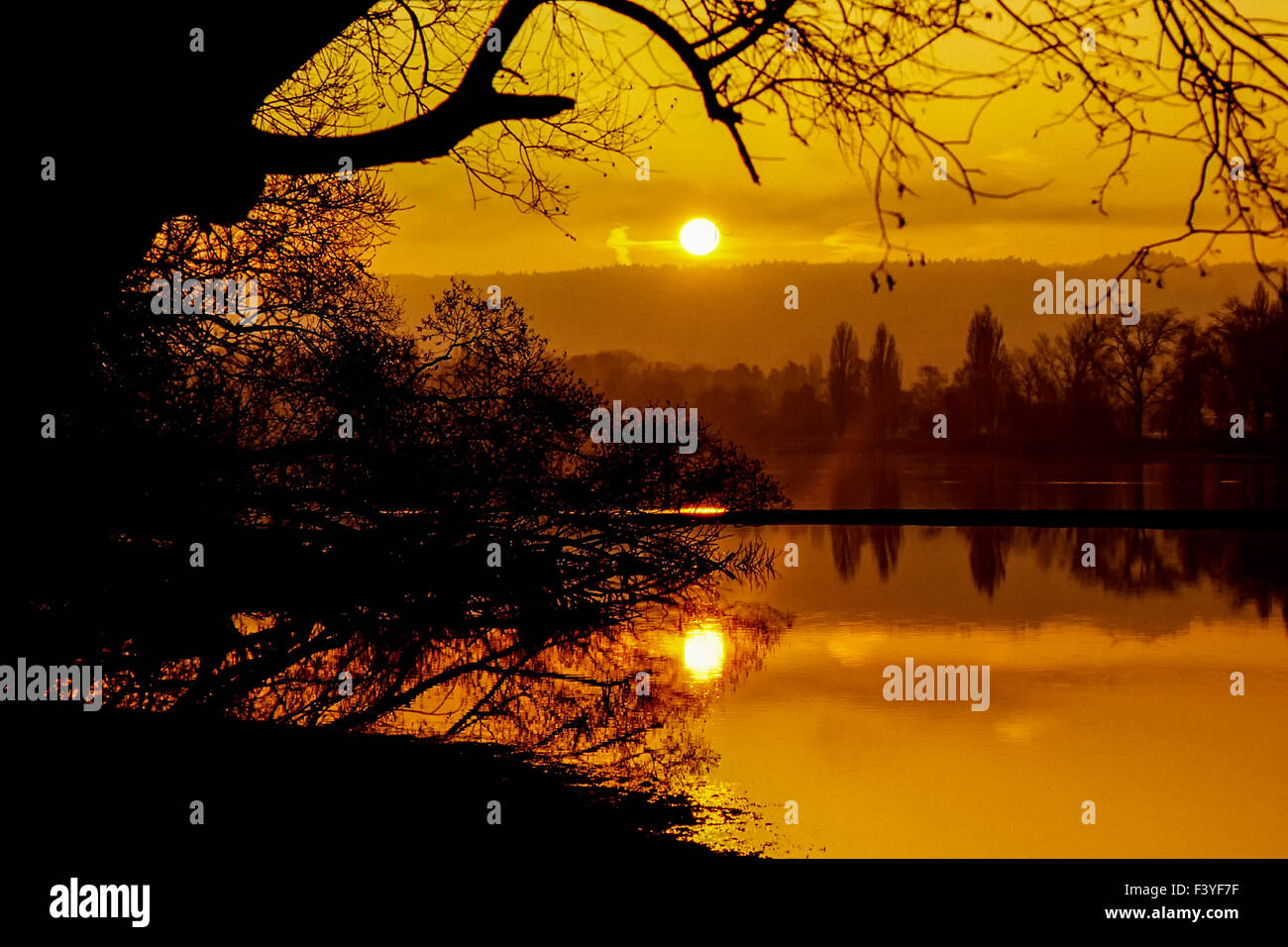 setting of the sun Stock Photo - Alamy