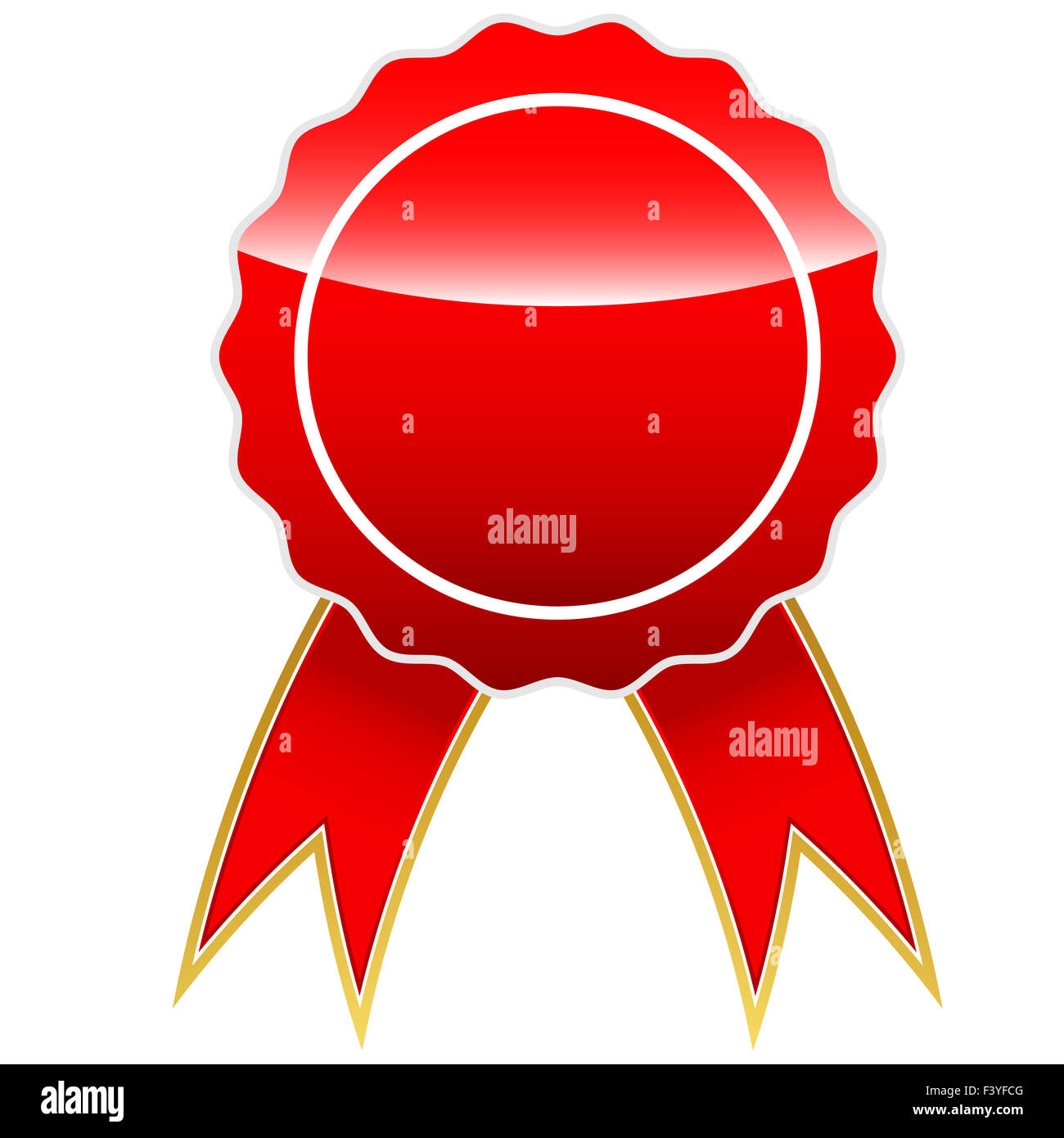 Red banner medal hi-res stock photography and images - Alamy