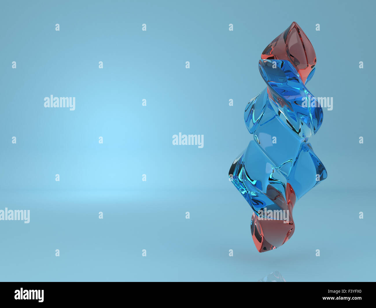 Abstract background of 3d blocks Stock Photo - Alamy