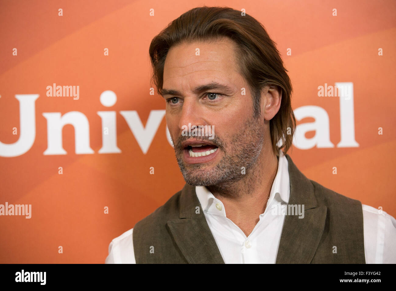 Celebrities attend 2015 NBCUniversal's press tour at The Beverly Hilton ...