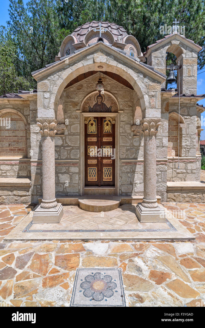 Small church in village on Cyprus Stock Photo - Alamy