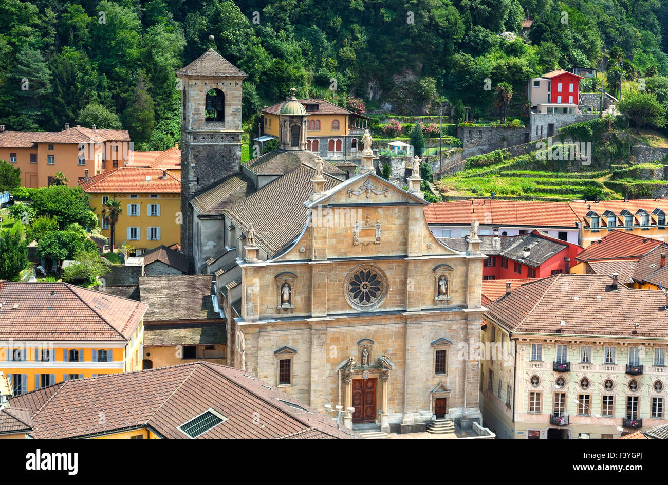 Old town bellinzona switzerland hi-res stock photography and images - Alamy