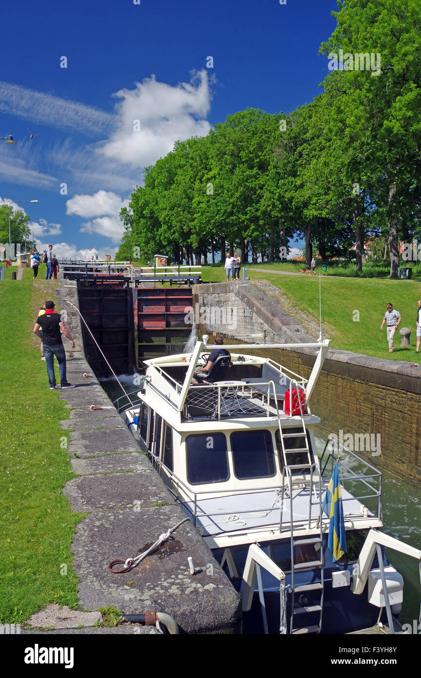 The sluice from Berg Stock Photo - Alamy