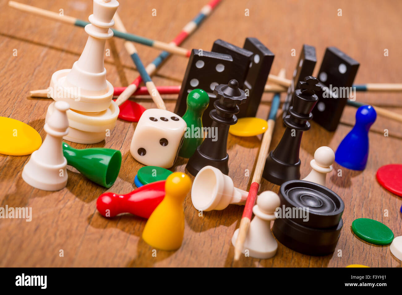 Game items hi-res stock photography and images - Alamy