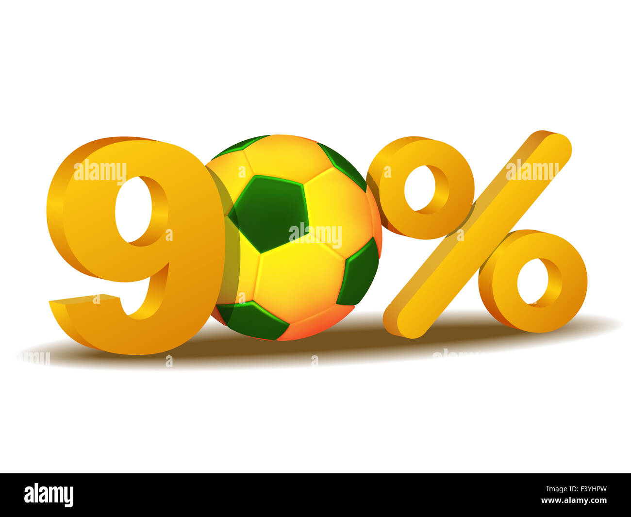 ninety percent discount icon Stock Photo - Alamy