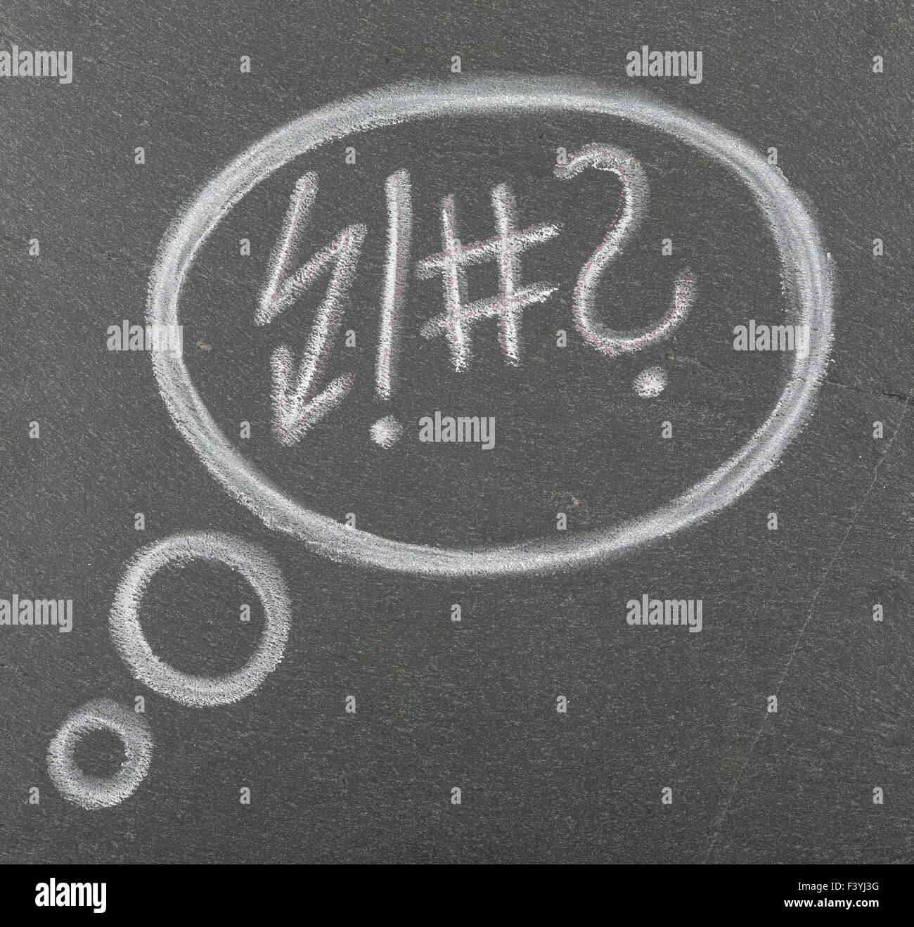 Swearing bubble hi-res stock photography and images - Alamy