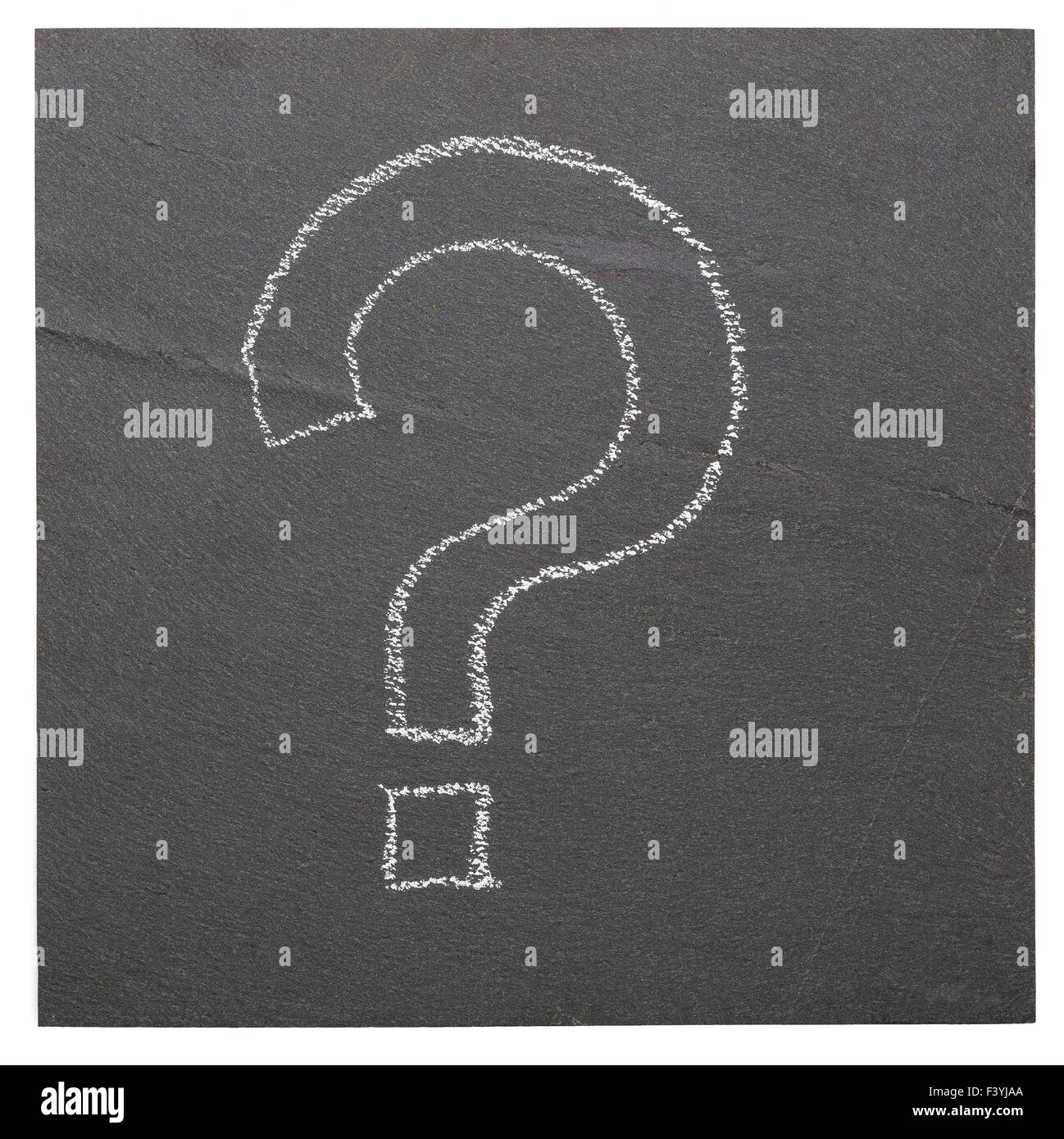 Plate with question mark hi-res stock photography and images - Alamy