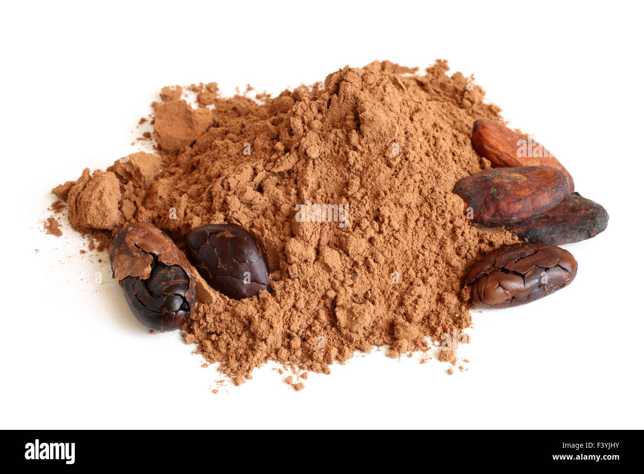 Roasted ground cacao bean hi-res stock photography and images - Alamy