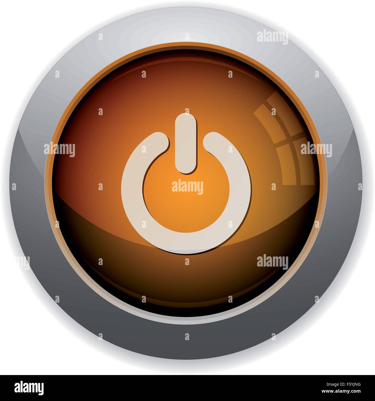 Poweroff icon Stock Vector Images - Alamy