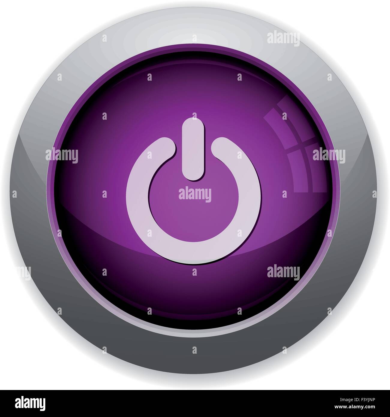 Purple Glossy Steel Power Off Button Arranged Layer Structure Stock purple-glossy-steel-power-off-button-arranged-layer-structure-stock