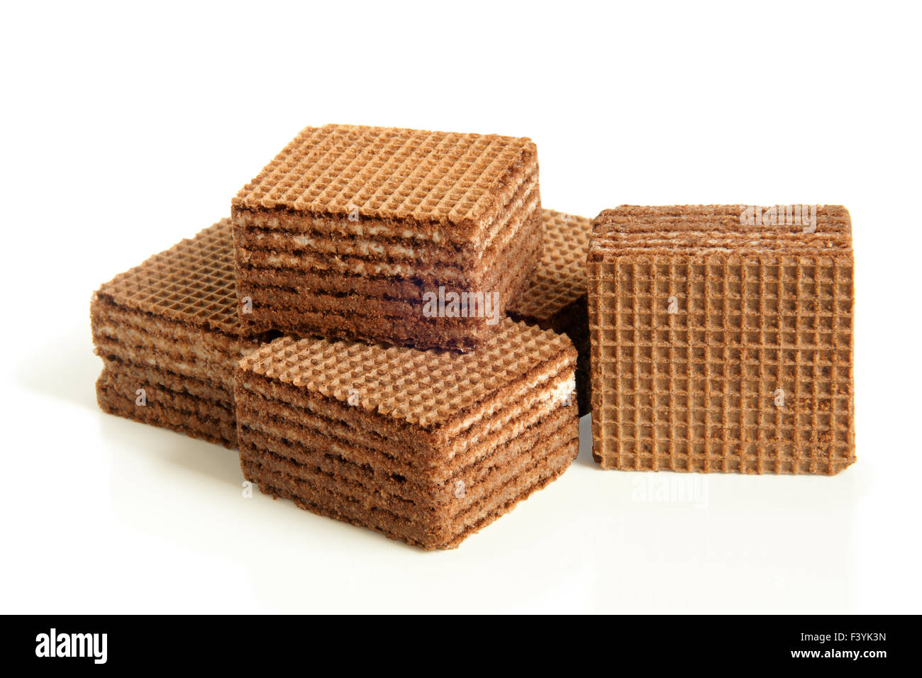 Chocolate wafers Cut Out Stock Images & Pictures - Alamy