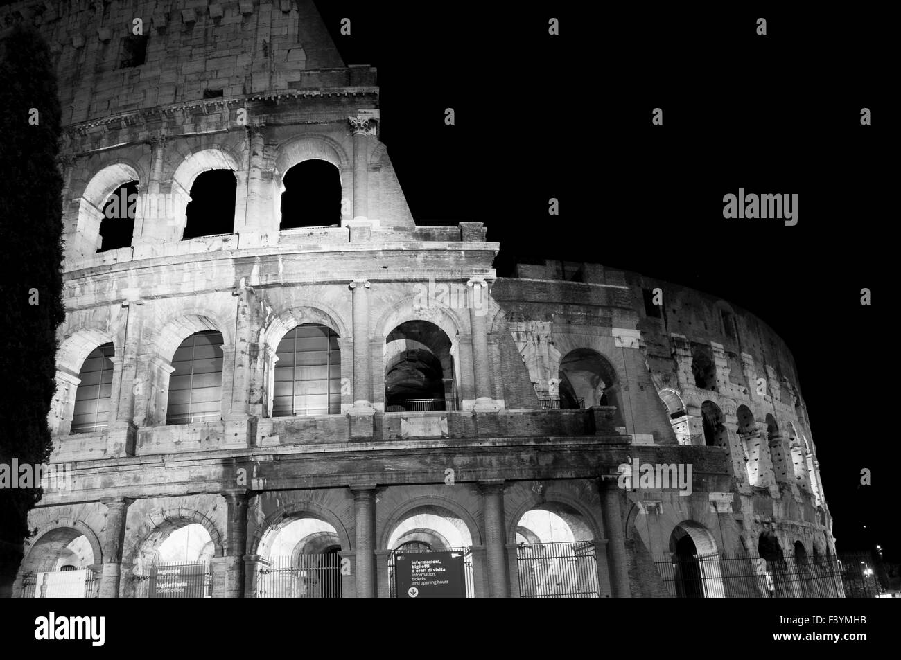 coliseum at night Stock Photo - Alamy
