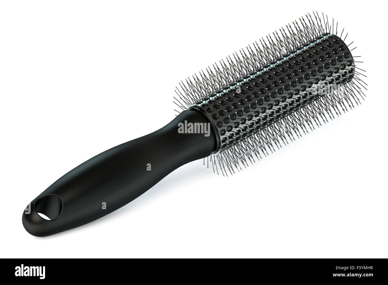 Hairbrush isolated on white background Stock Photo - Alamy