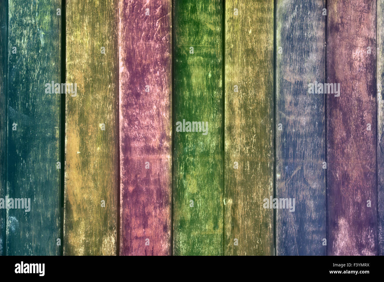 Colored wooden wall Stock Photo - Alamy