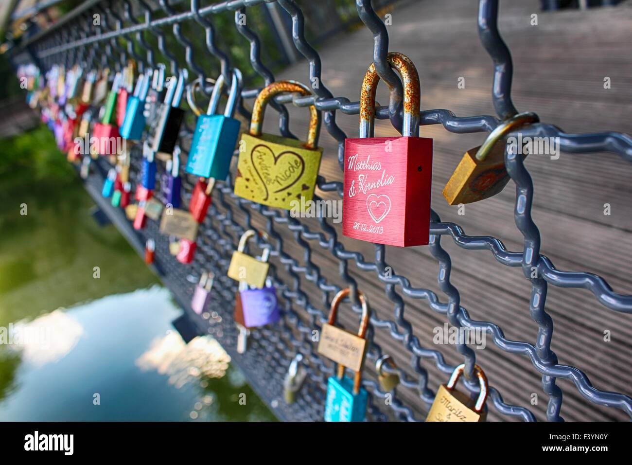 Friendship locks hi-res stock photography and images - Alamy