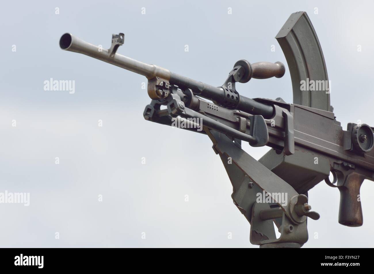 mounted machine gun Stock Photo - Alamy